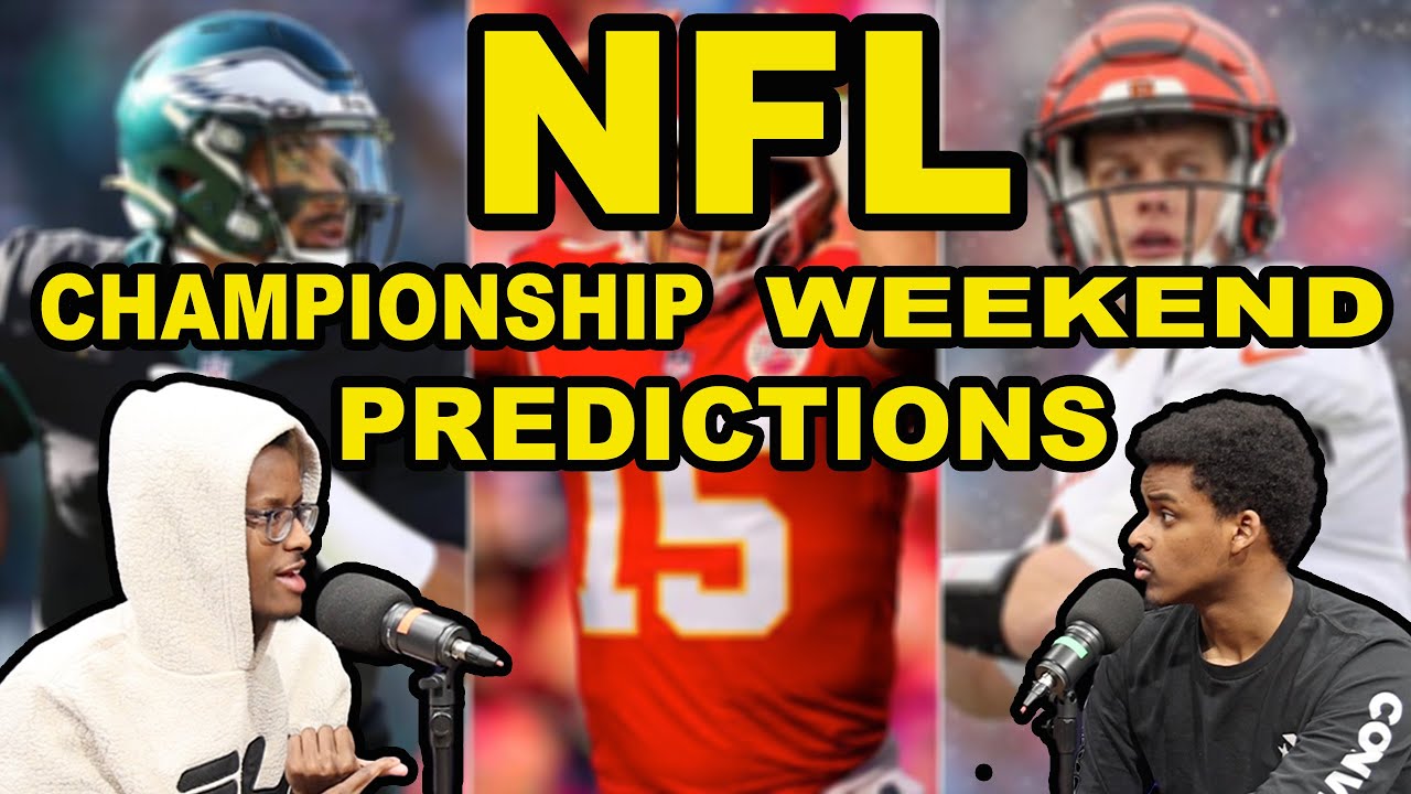 WHOSE GOING TO THE SUPER BOWL?/ NFL CONF PREVIEW - YouTube
