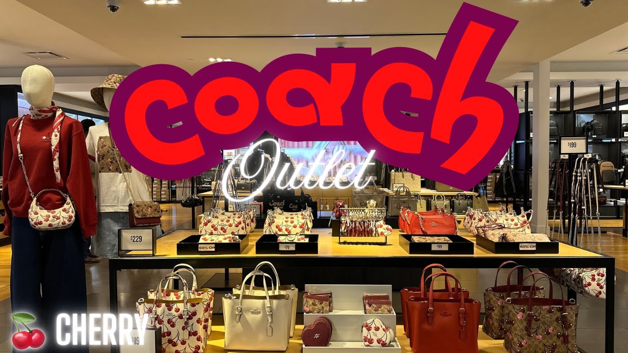 🍒NEW🍒Coach Outlet Cherry Print - BAGS, SLGS, CHARMS & MORE!!!! @coach # ...