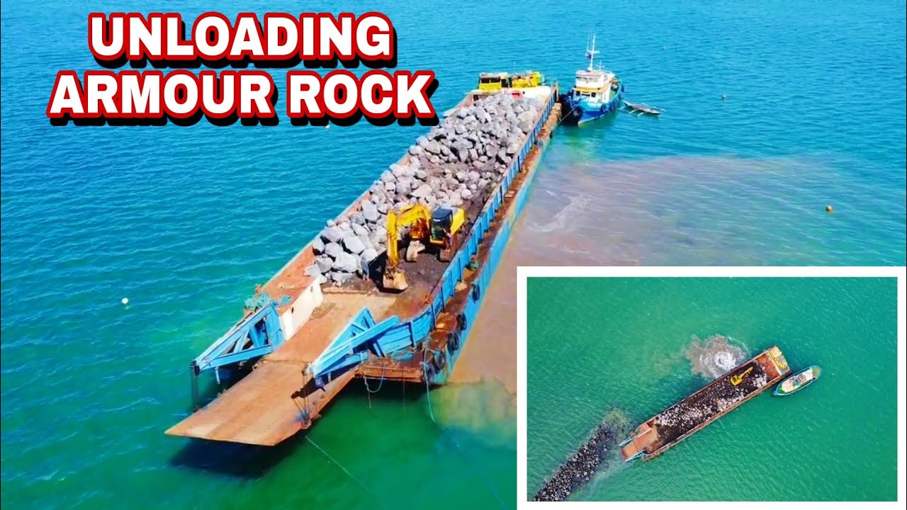 UNLOADING ARMOUR ROCK - YouTube