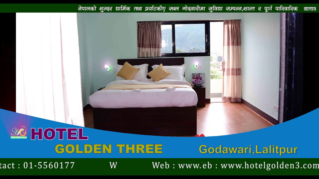 Hotel Golden three Godawari, Lalitpur , Nepal new 2018 - YouTube