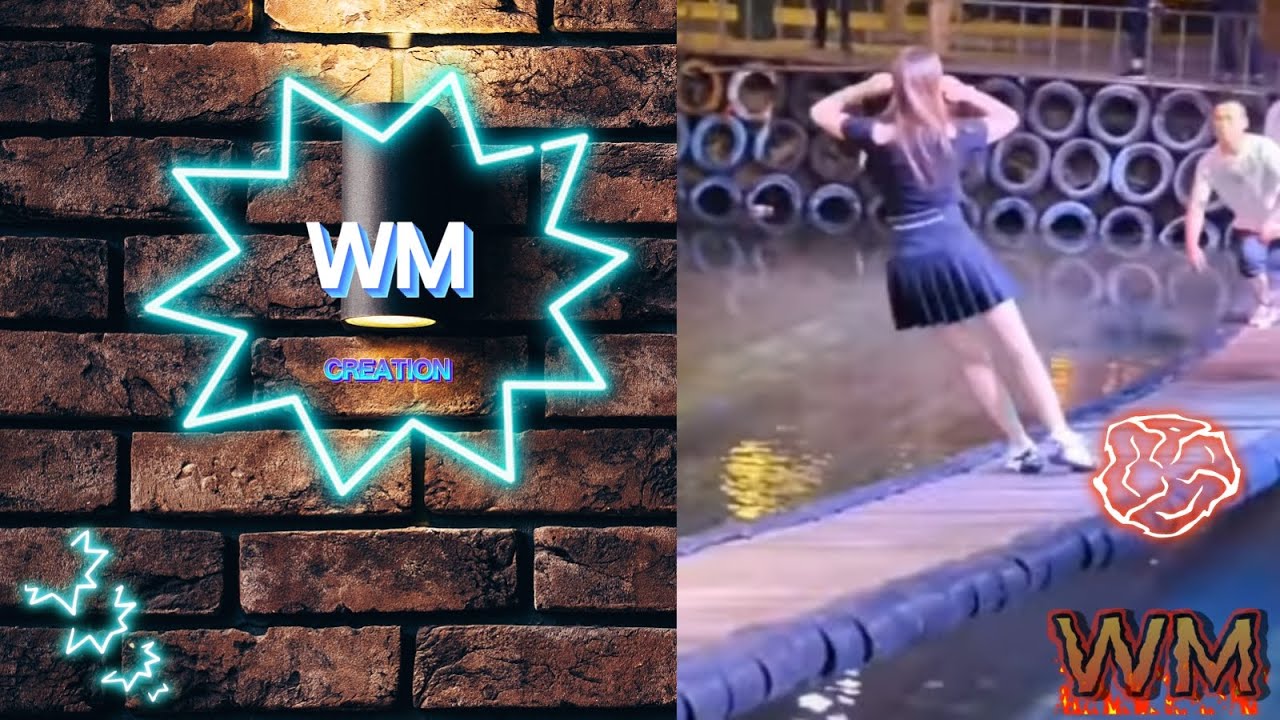 Swinging Bridge Game, Chinese Water Game, Dance Monkey - YouTube