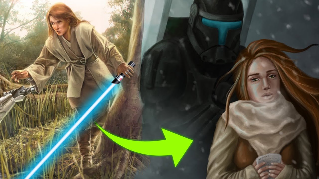 A Jedi Que Se Relacionou Com Um Clone - YouTube
