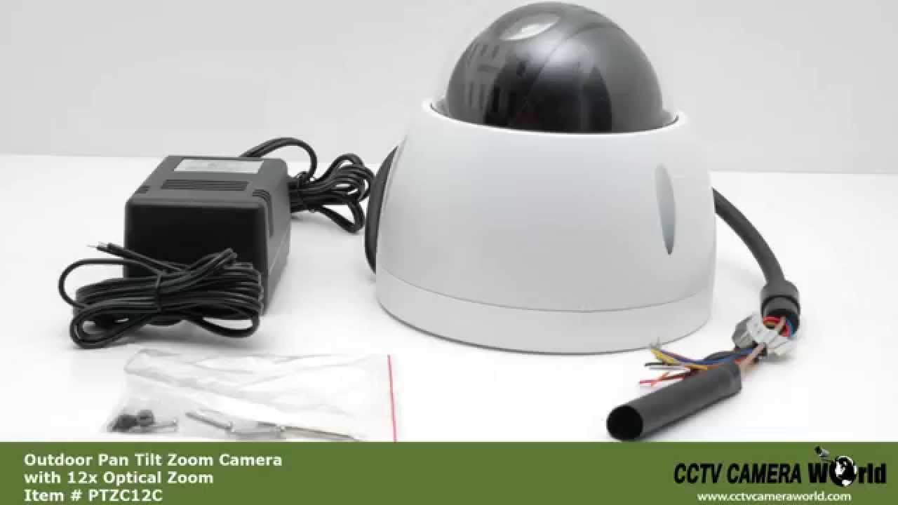 Outdoor Mini HD Pan Tilt Zoom Camera with 12x Optical Zoom Lens - YouTube