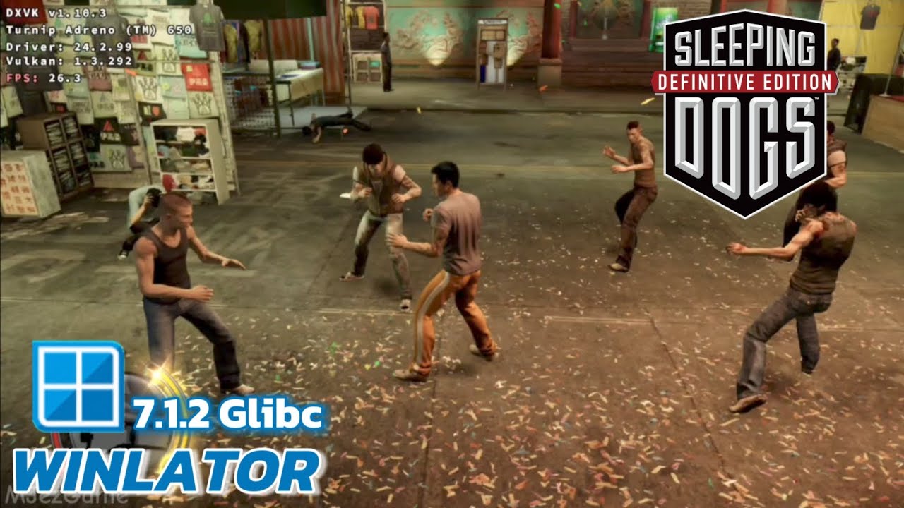 Winlator Glibc - Gameplay Sleeping Dogs Definitive Edition (Windows) on ...