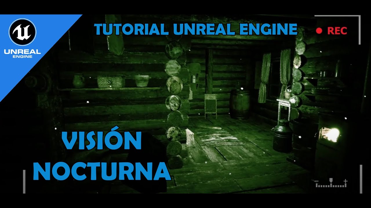 Cómo crear VISIÓN NOCTURNA en Unreal Engine 5 - Tutorial Español - YouTube