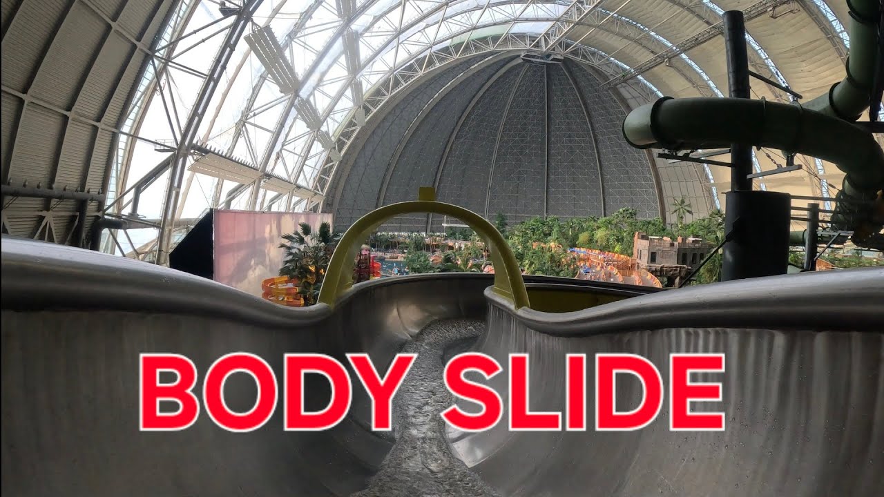 Tropical Islands Body Slide - YouTube