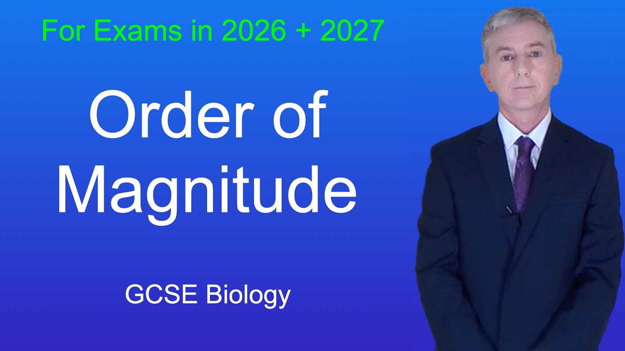 GCSE Biology Revision "Order of Magnitude" - YouTube