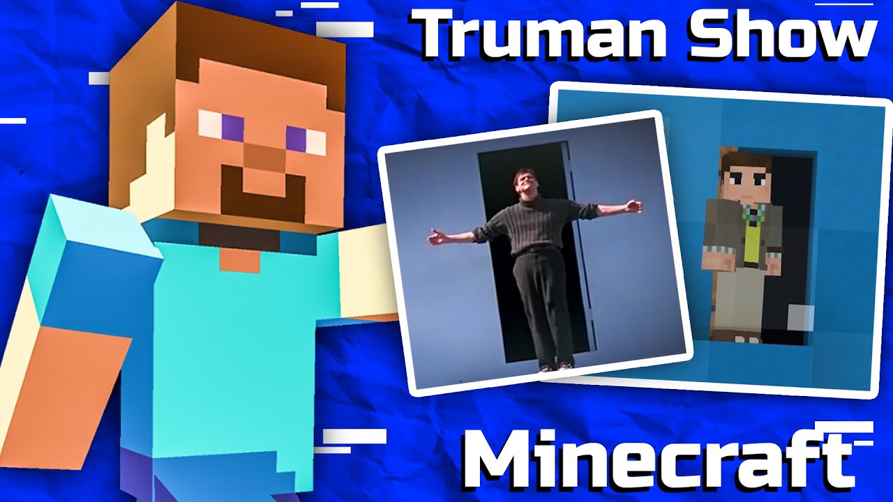 Truman Show Minecraft. Do You Think He Knows? - YouTube