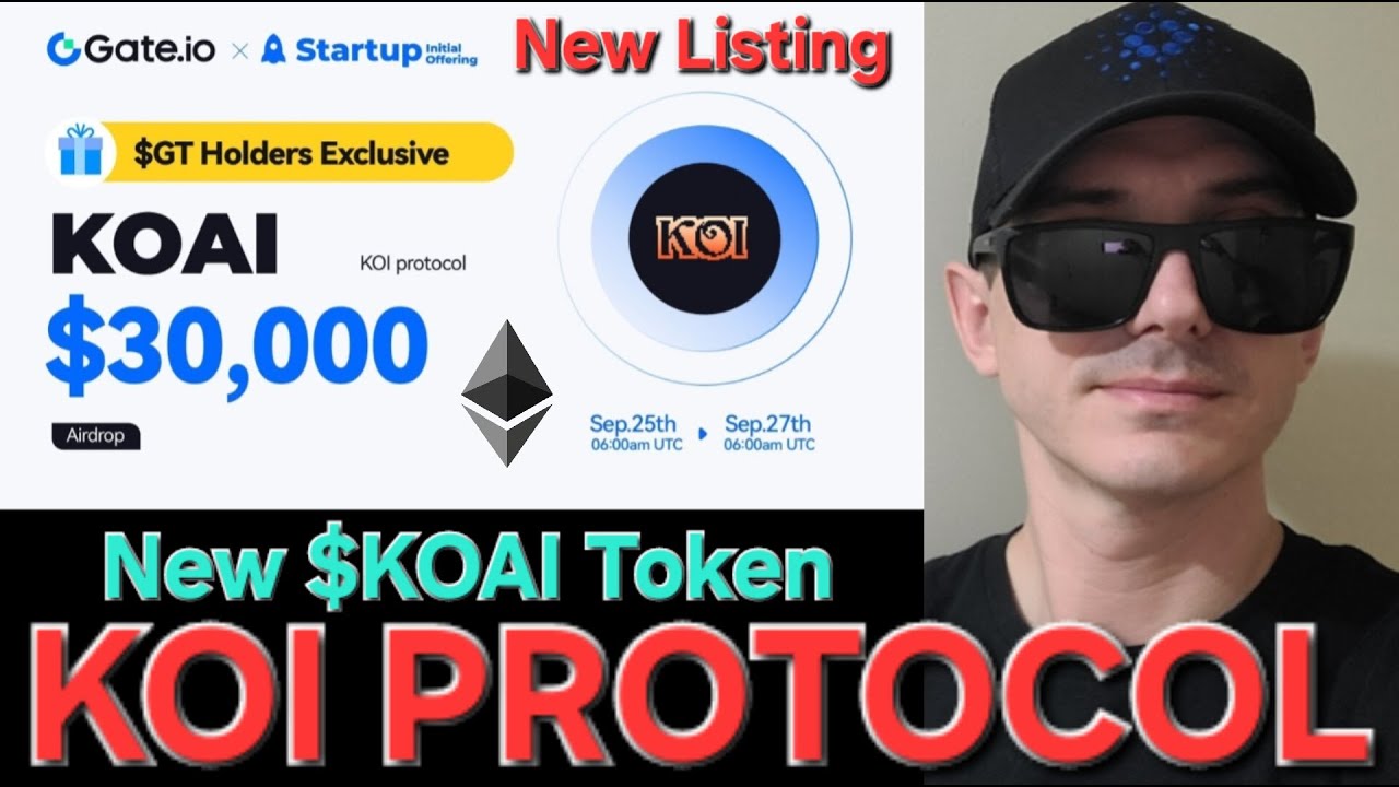 $KOAI - KOI PROTOCOL TOKEN CRYPTO COIN HOW TO BUY KOAI MEXC GLOBAL ETHEREUM UNISWAP GATE GAME ...