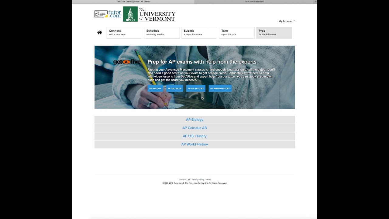 UVM UB - TUTOR.COM 101 - YouTube