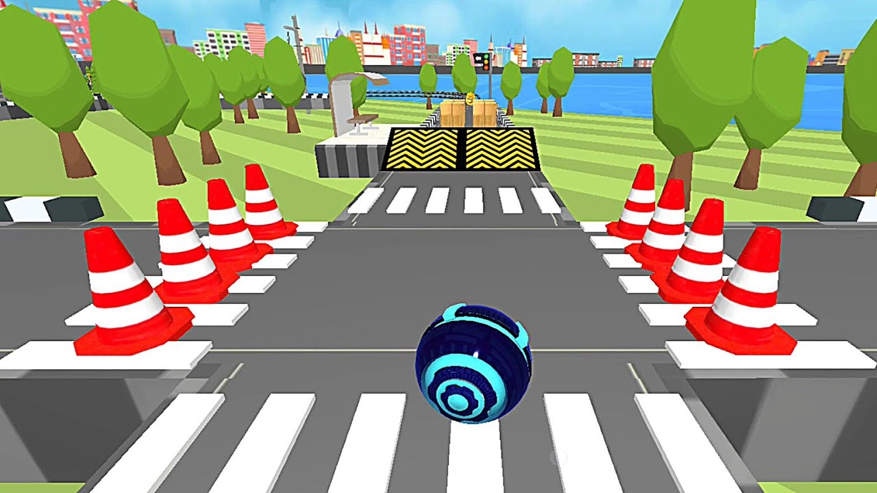 City Ball Run Landscape Gameplay Android iOS Game 53 - YouTube