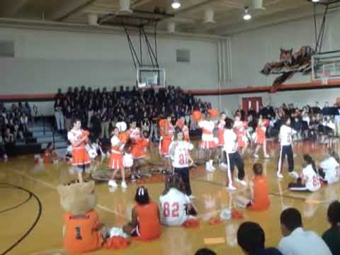 Travis Middle School 8th Grade All-Boys Cheer Squad 09-10 - YouTube