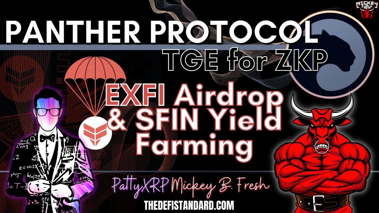 EXFI Airdrop Coming - Songbird Finance Rebrand - Panther Protocol TGE for ZKP on 1/4/22 - YouTube