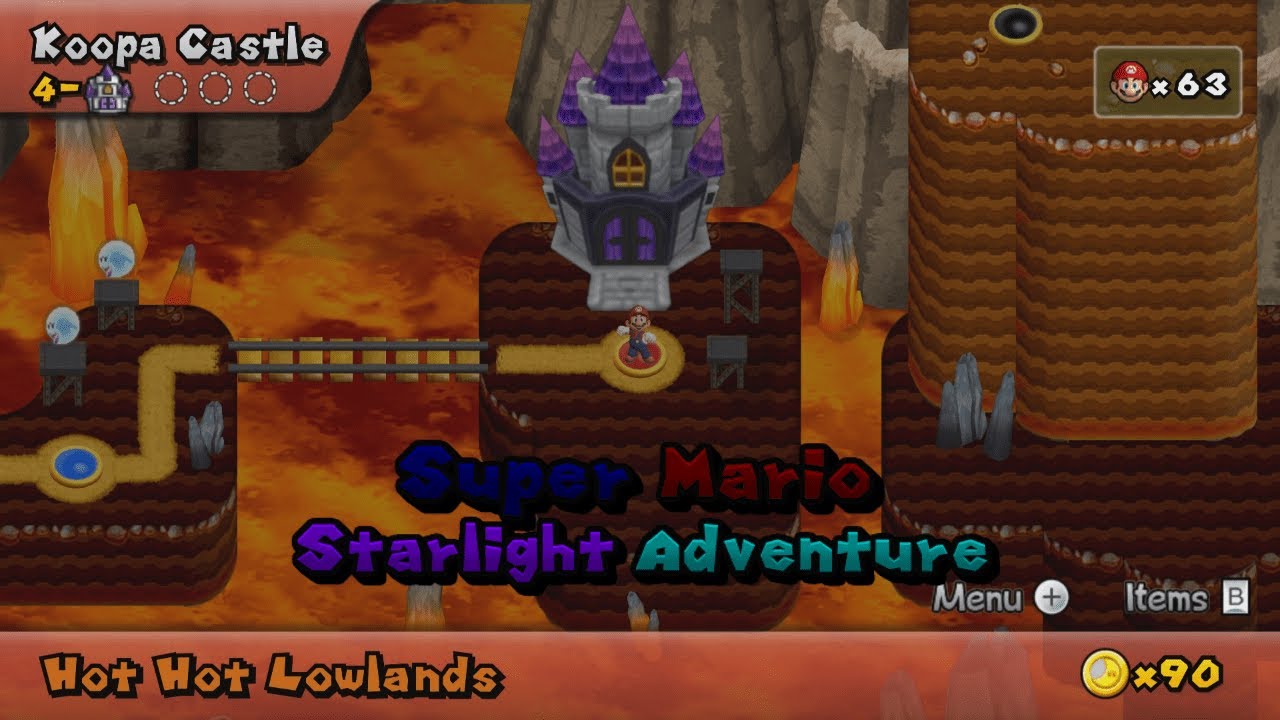 Super Mario Starlight Adventure.Wii #9 Walkthrough 100% - YouTube