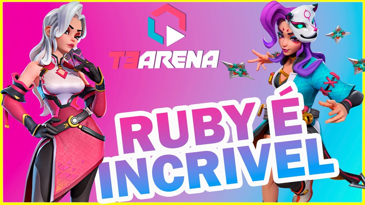 ELA É INCRIVEL! JOGUEI DE RUBY NO T3 ARENA E ME DIVERTIR MUITO - YouTube