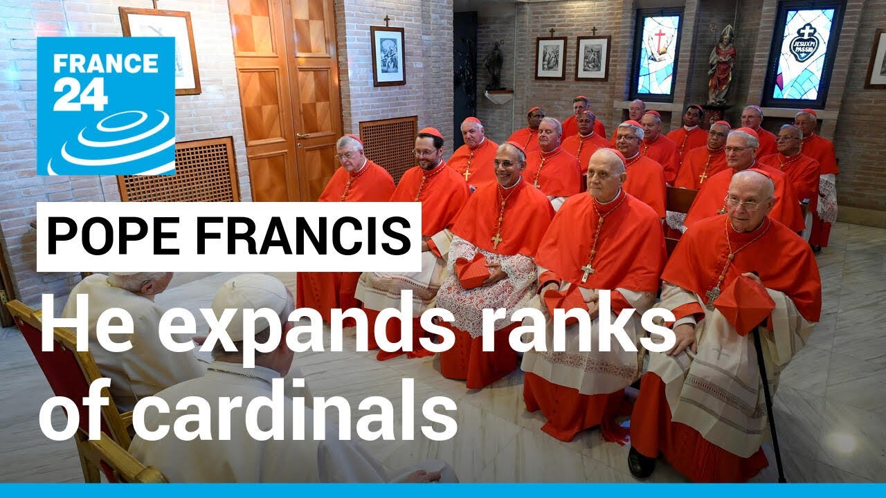 Pope Francis expands ranks of cardinals in charge of electing new ...