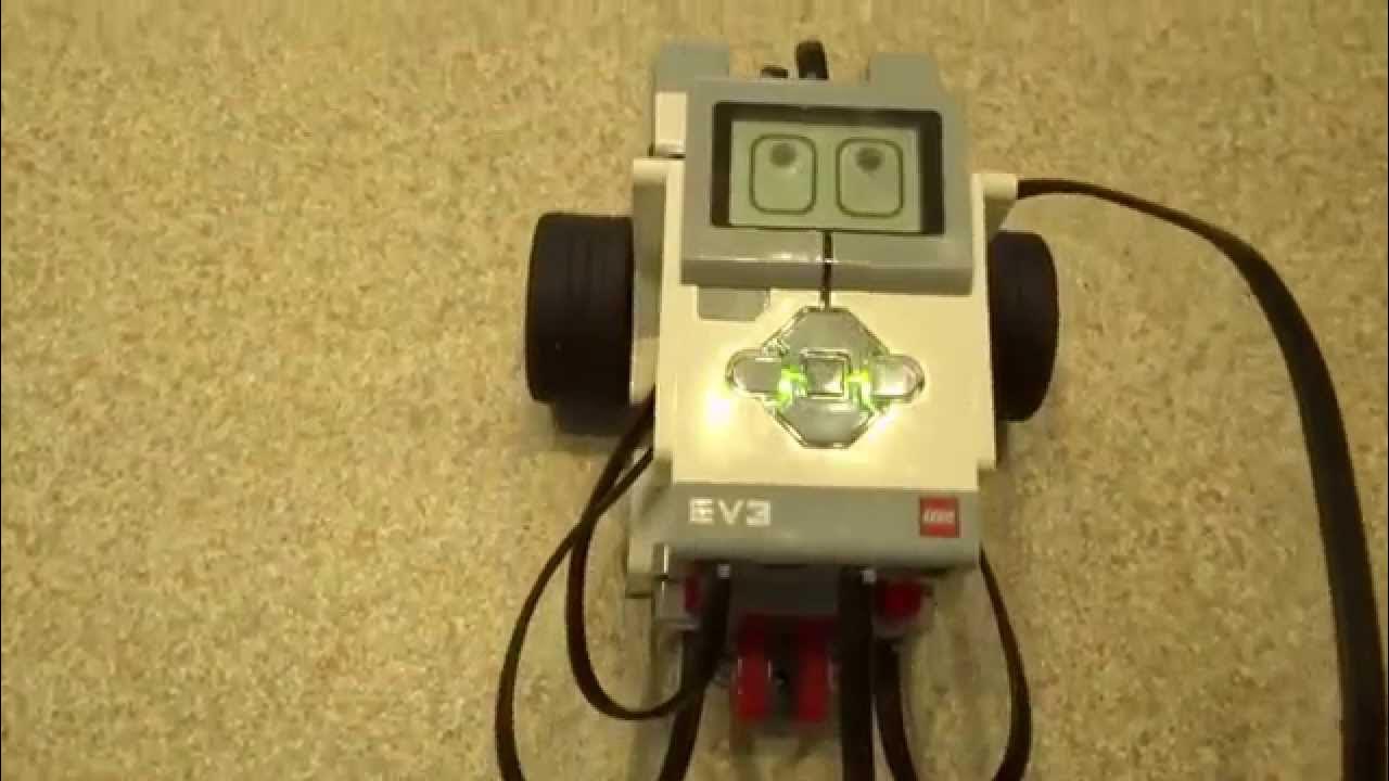 Lego mindstorms EV3 - color and touch sensor - YouTube