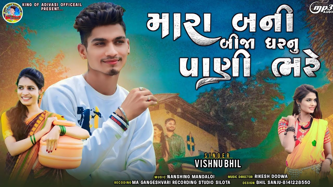 Mara Bani Bija Ghar Nu Pani Bhare‼️ Vishnu bhil VStar ‼️ New Dj Timli ...