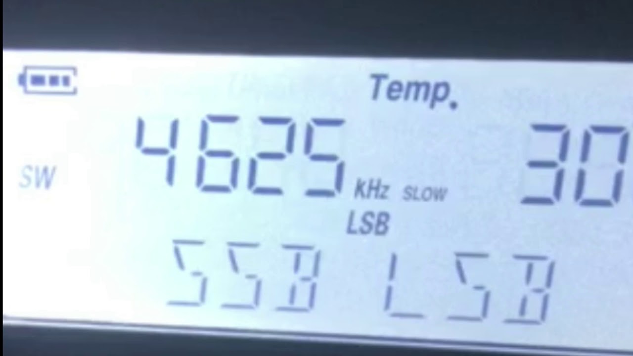 Numbers Station UVB-76 ( "The Buzzer" ) Siren Sound On Sideband - YouTube