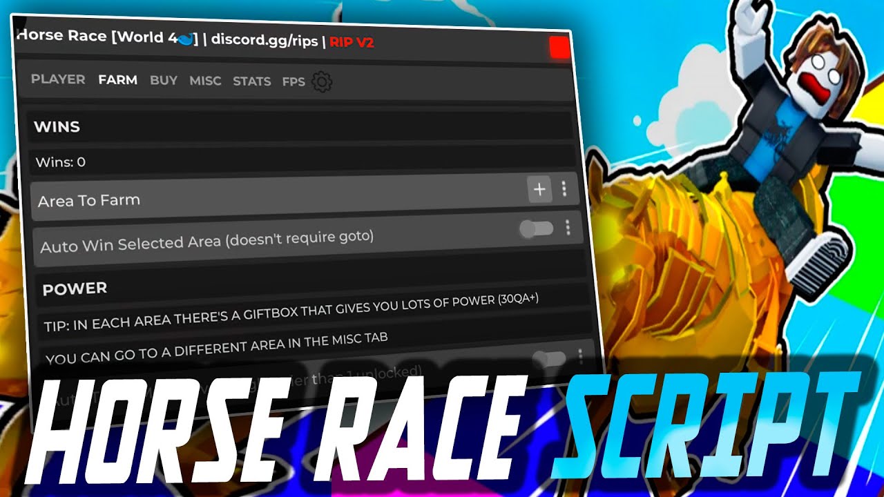 Horse Race script – (RIP v2 Hub) - YouTube