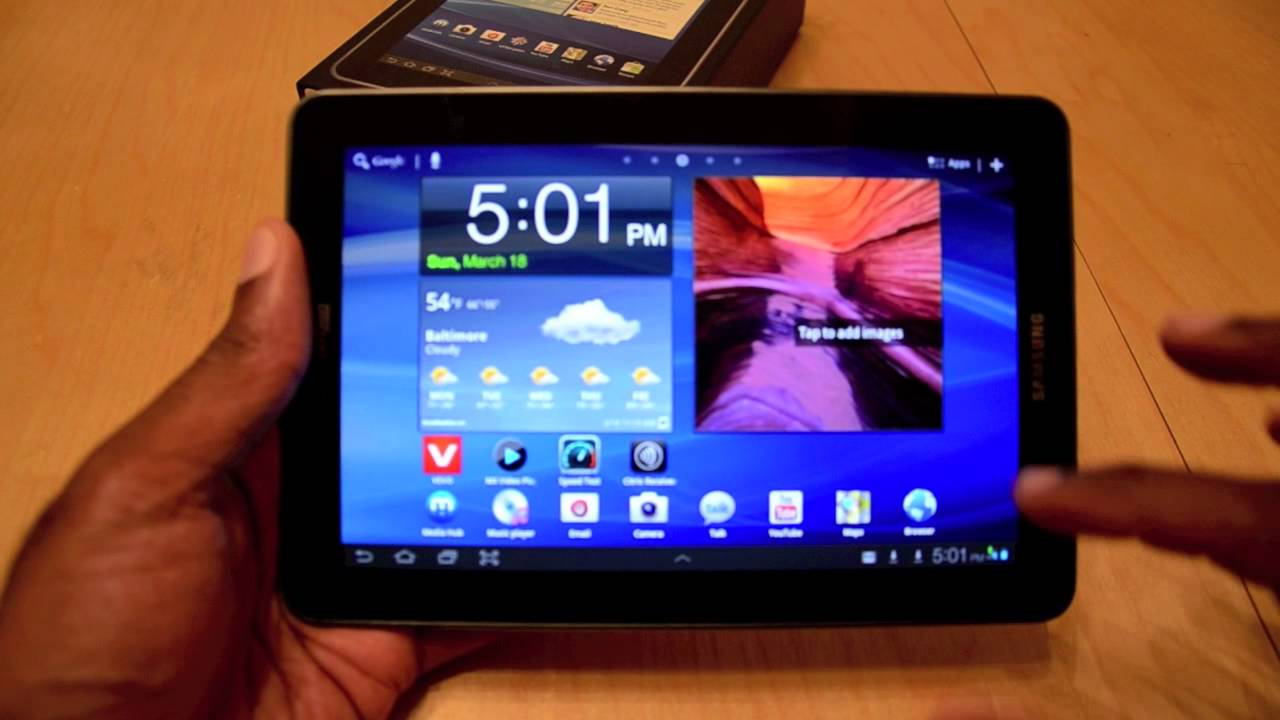 Samsung Galaxy Tab 7.7 4G LTE (Verizon) Review - YouTube