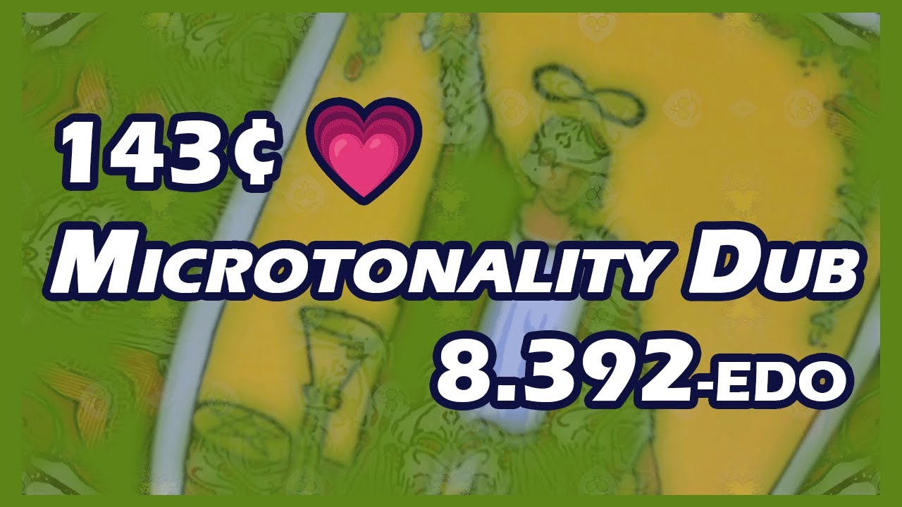 143¢ Microtonality Dub | 8.392-EDO - YouTube