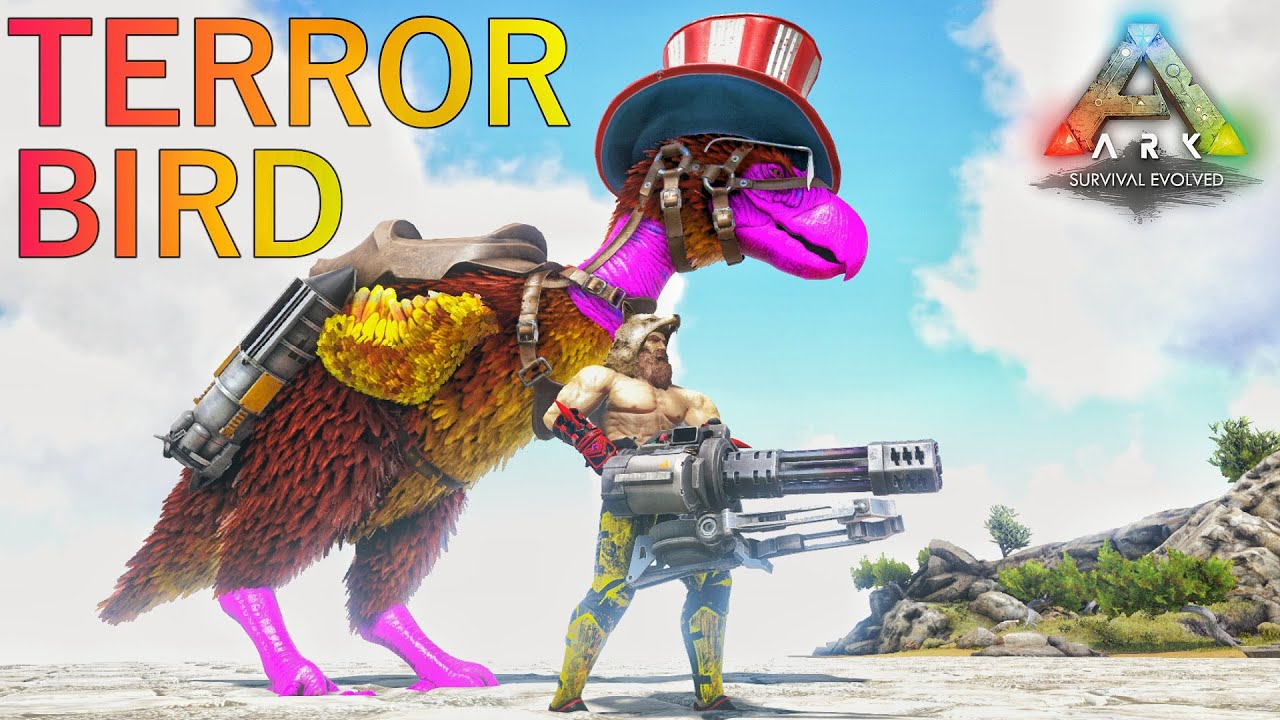 Buffoon Terror Bird New Boss Killer Dino Taming 🔥🔥 : ARK Survival ...