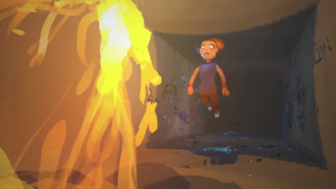 Vr animated scene - YouTube