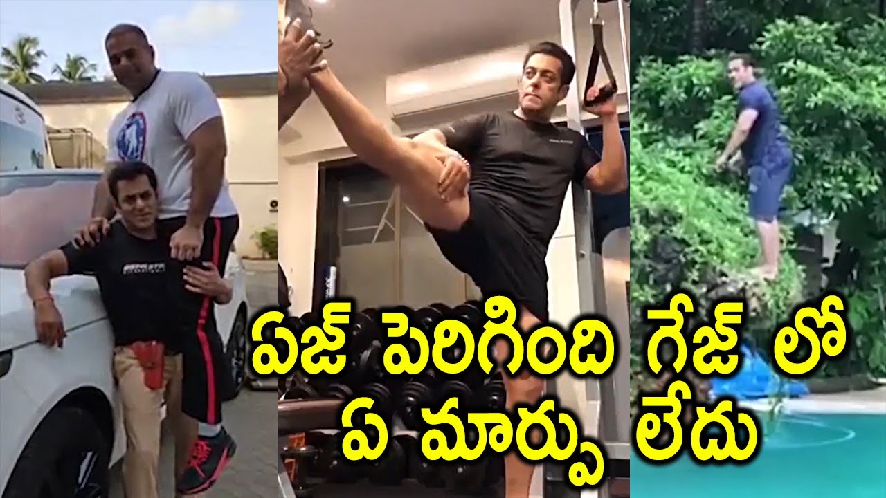 SALMAN KHAN Power Show Lifting His Nephew Body Builder | Back Flip In ...