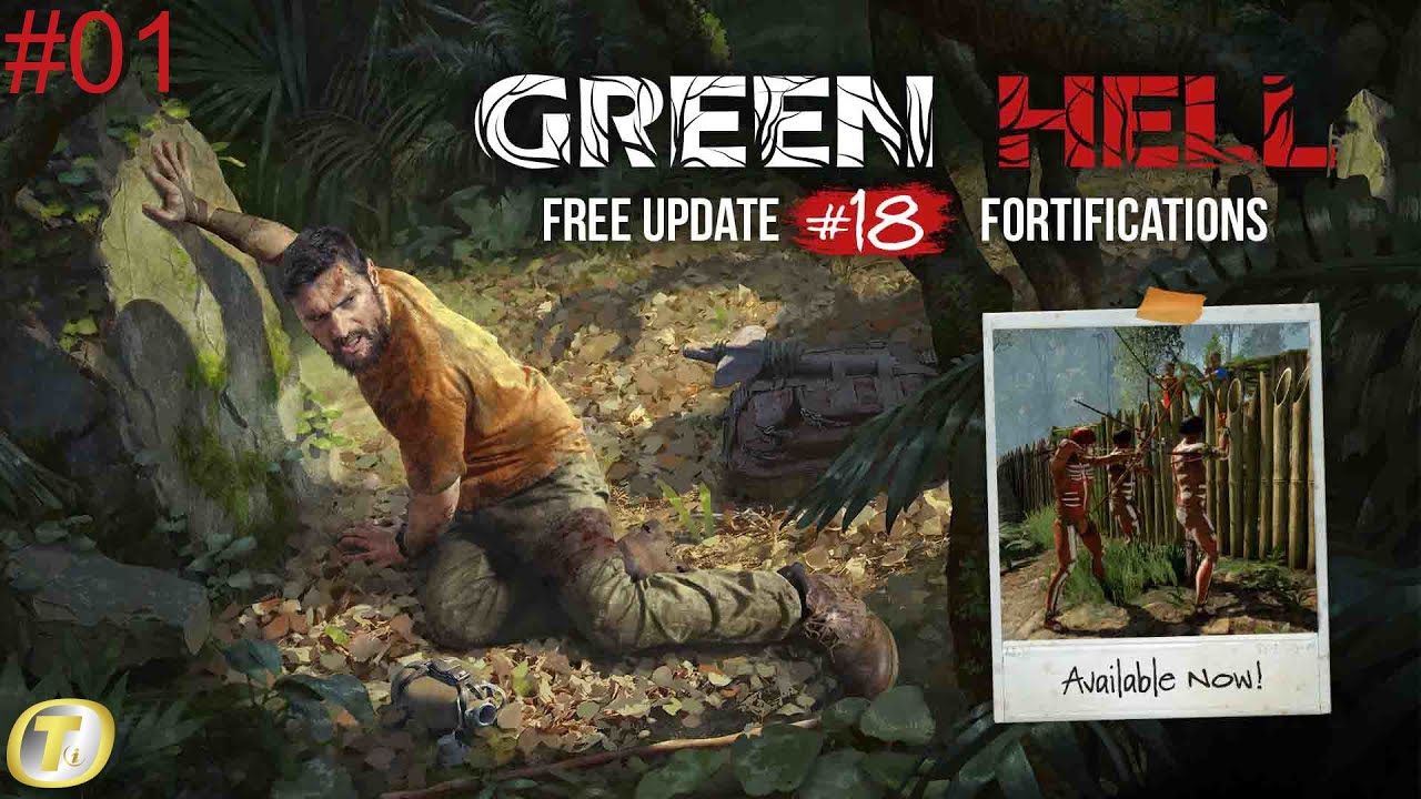 On découvre la maj Fortifications | Green Hell fr - YouTube