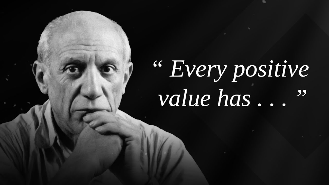 FIND YOURSELF WORKING HARD EVERYTIME - Pablo Picasso Motivational Video ...