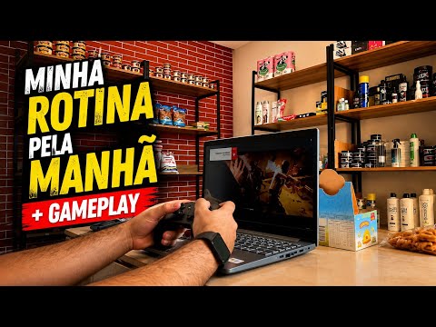 Minha rotina pela manhã + gameplay!