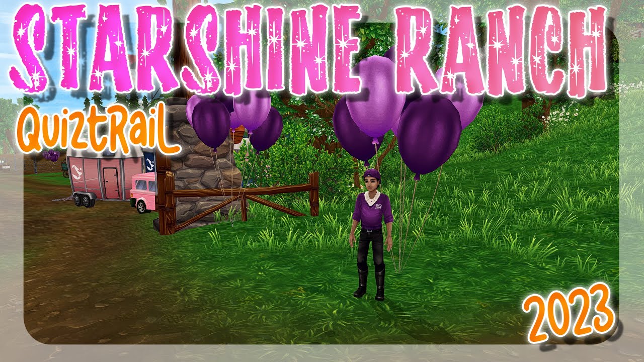 STARSHINE RANCH QUIZTRAIL 2023 🐴 SSO GEBURTSTAG | Star Stable [SSO ...