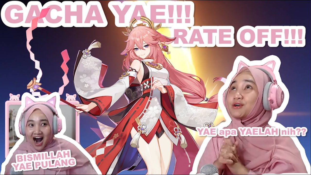 GACHA YAE MIKO WKWKWK DOAIN // Genshin Impact Indonesia - YouTube