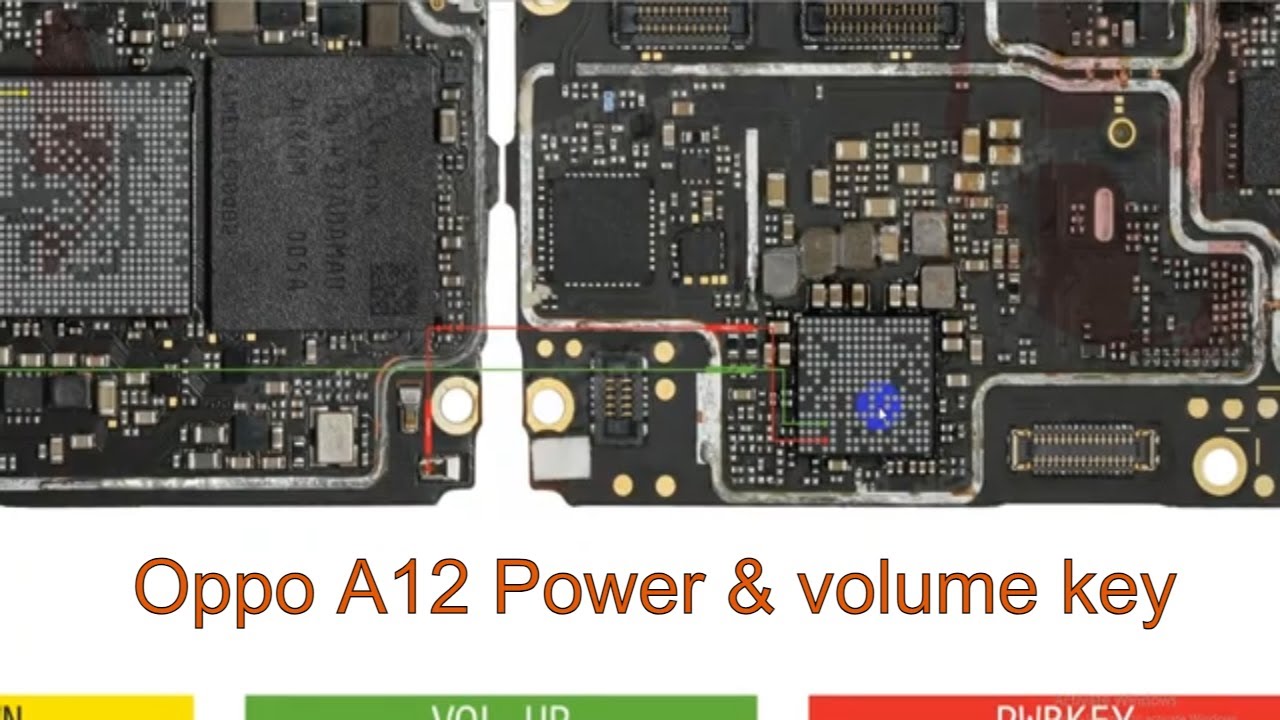 Oppo A12 Power & volume key jumper Diagram Solution. Borneo Schematics ...