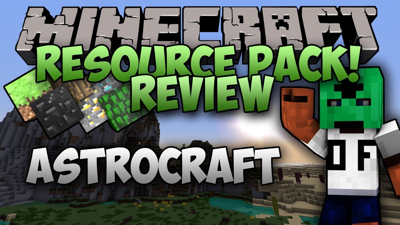 Astrocraft (1.7.4) [32x32] - YouTube