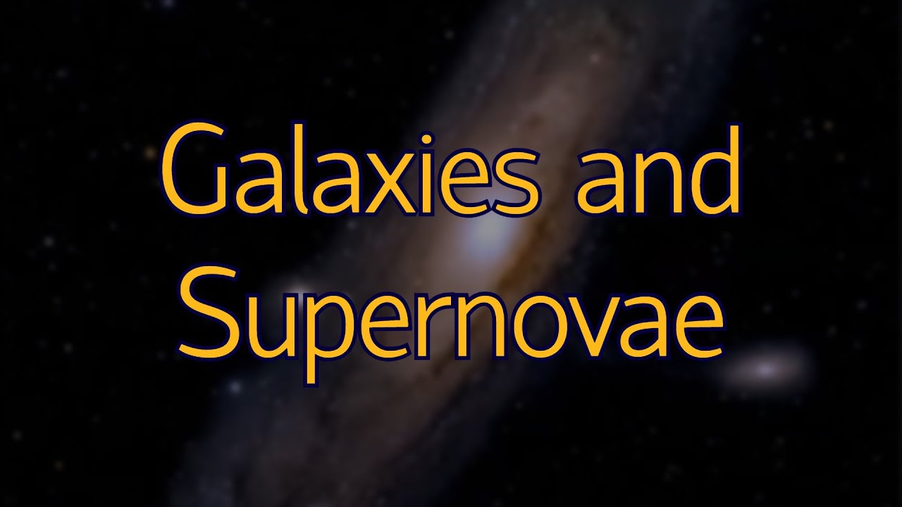 RAC Imaging Meeting — Galaxies and Supernovae - YouTube
