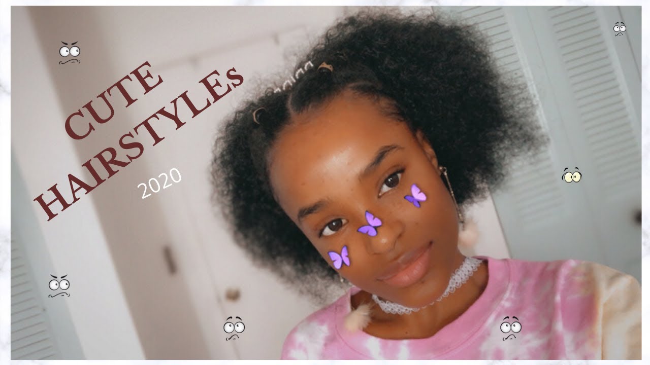 QUICK AND EASY Hairstyle For Medium/Awkward Length Hair 2020 ...