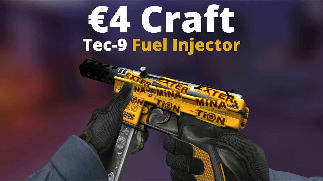 SUPER €4 Yellow Craft!! Tec-9 Fuel Injector - YouTube