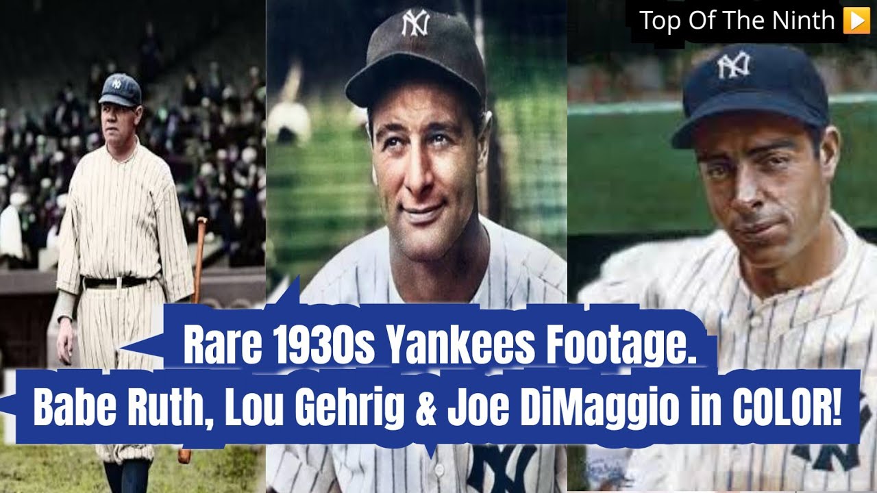 Lou Gehrig In Color