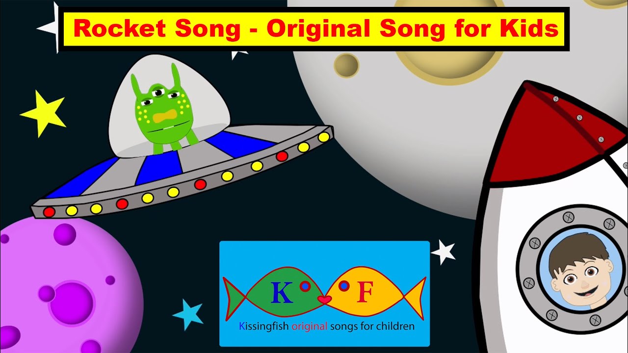 Rocket Song /Space Rocket Ship (Zoom Zoom Zoom) Kids Song - YouTube