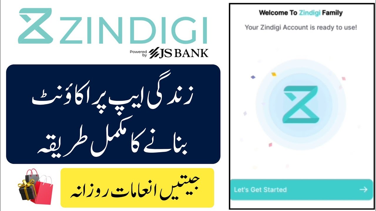 Zindagi App Account Kaise Banaye || Zindagi App Js Bank - YouTube
