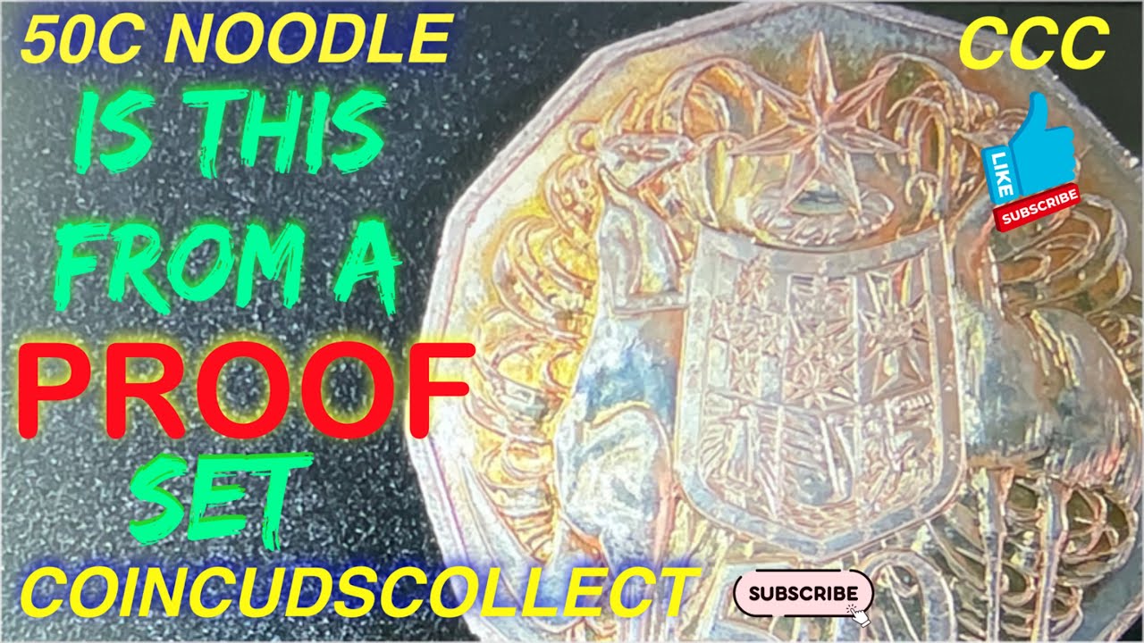 50 c Noodle #happy , PROOF COIN ? CoinCudsCollect - YouTube