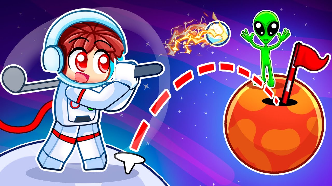 GOLFING AREA 51 WITH ALIENS!? (Super Golf) - YouTube