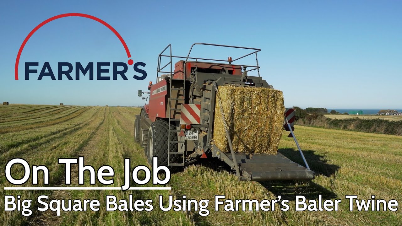 Farmer's // On The Job: Big Square Bales Using Farmer’s Baler Twine ...