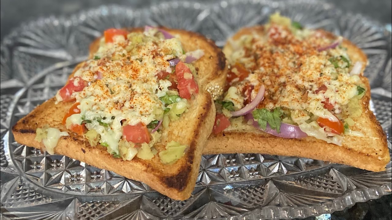 Avacado and vegetable toast | Healthiest recipe for diet conscious ...