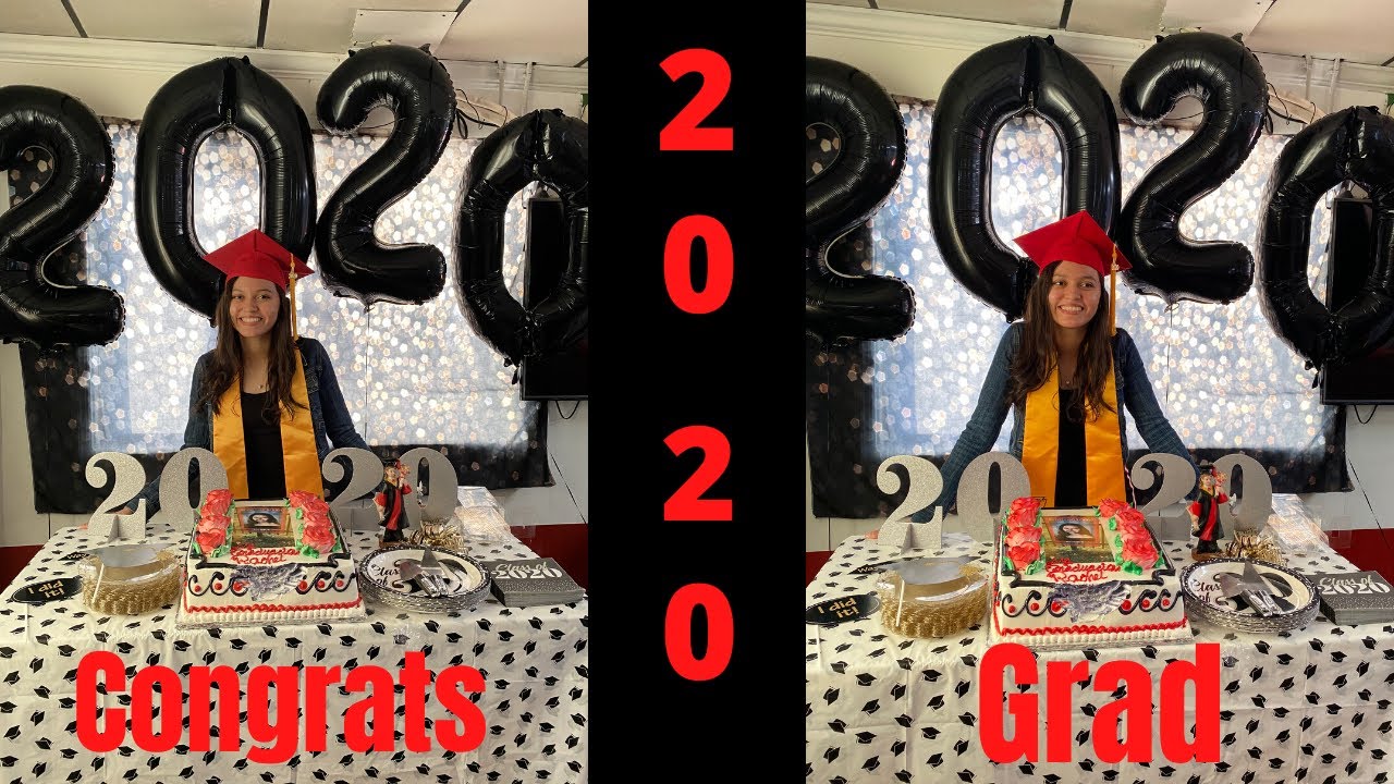 RACHEL'S GRADUATION PARTY!!!!!!/CLASS OF 2020 - YouTube