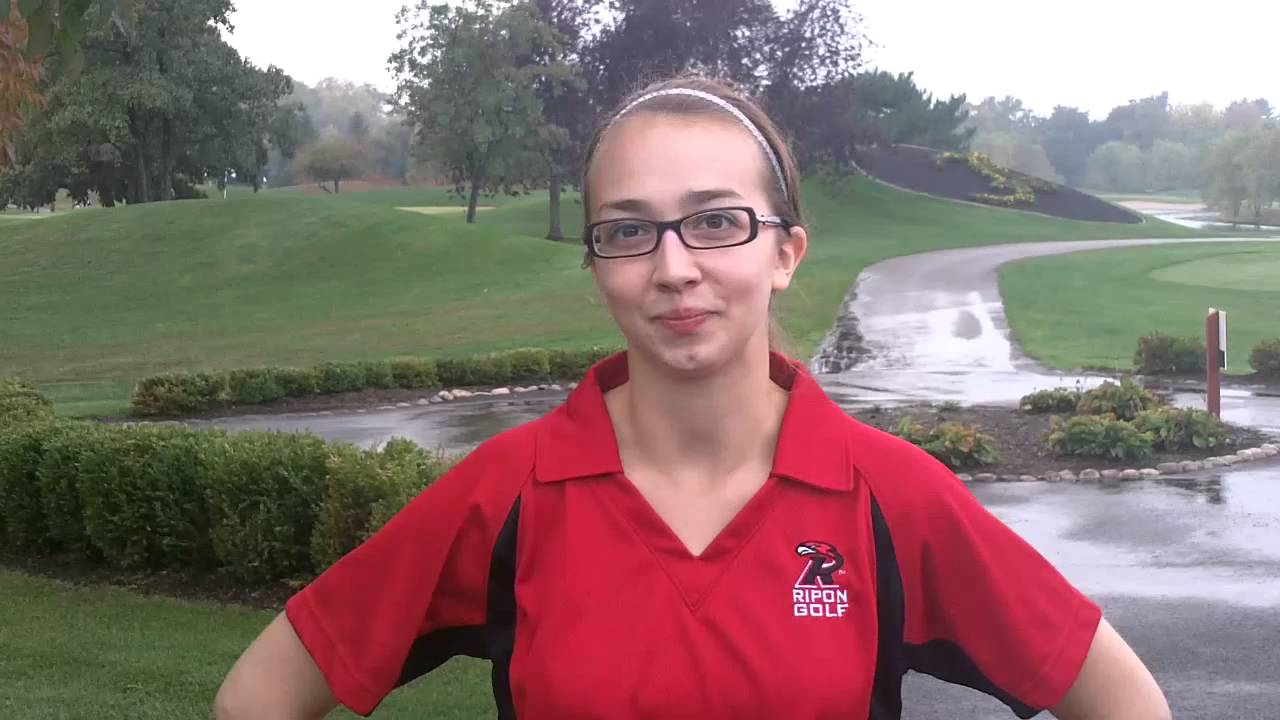 Abby Fish, Ripon - 2013 MWC Women's Golf Championship - YouTube
