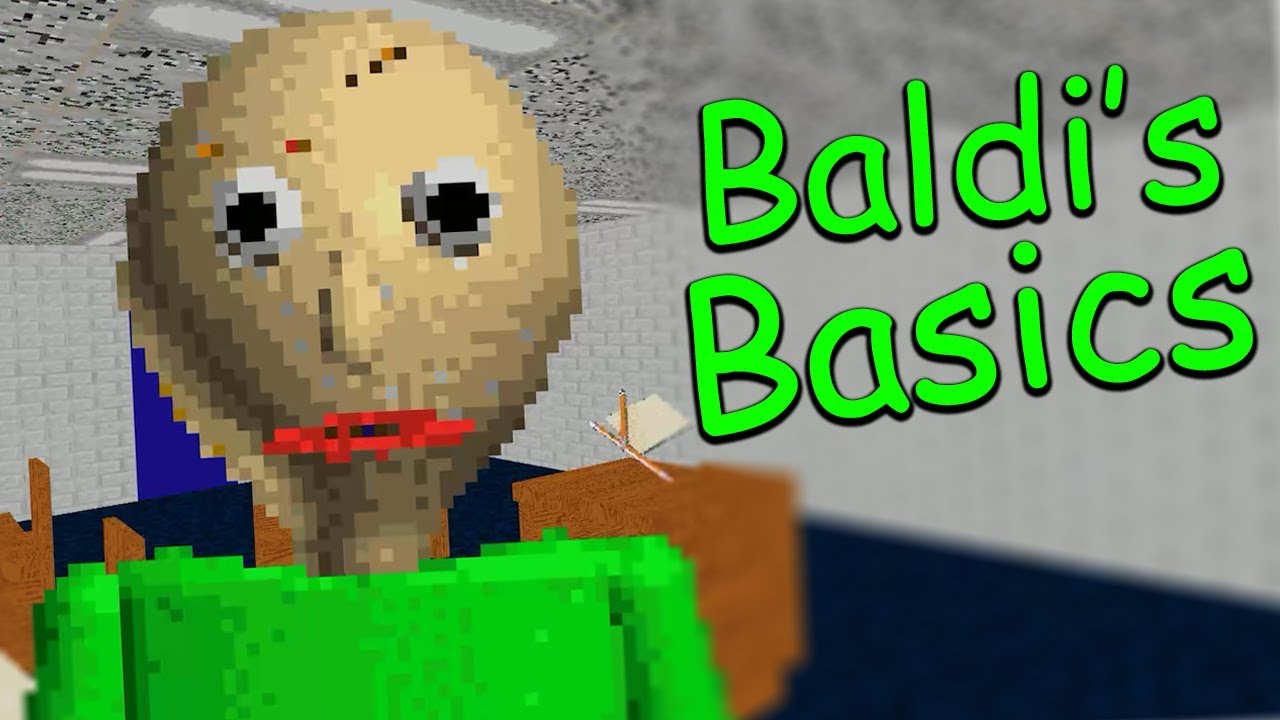 ALGEBRA AND A PSYCHOTIC TEACHER - Baldi's Basics - YouTube