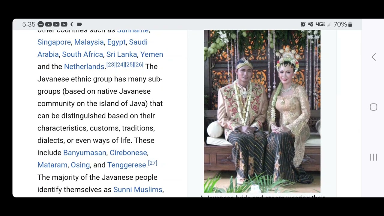 The Javanese People, Javan? - YouTube
